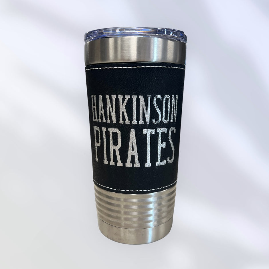 20 Ounce Hankinson Pirates Black To Silver Leather Polar Camel Tumbler